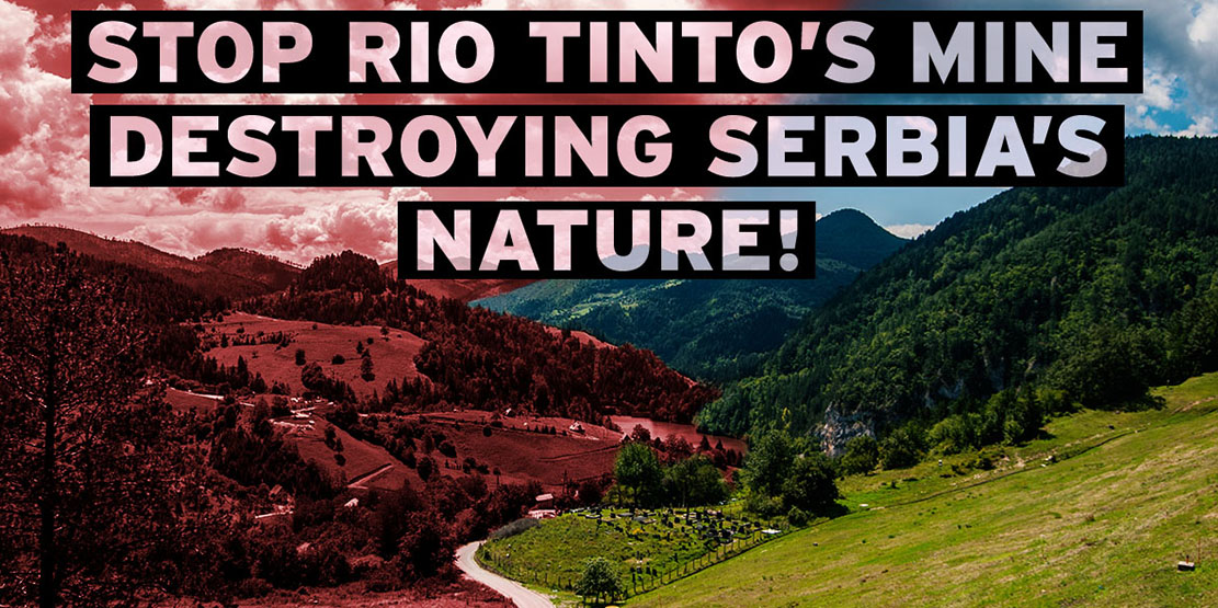 Evropska peticija protiv Rio Tinta u Srbiji - Ordinacija.tv